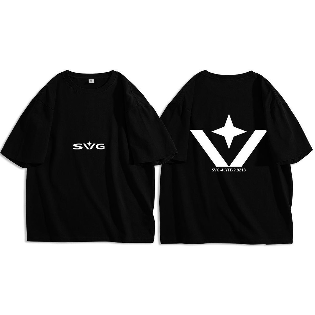 (In stock locally)"SvG" Oversize T-shirt Korean Style clothes Loose ...