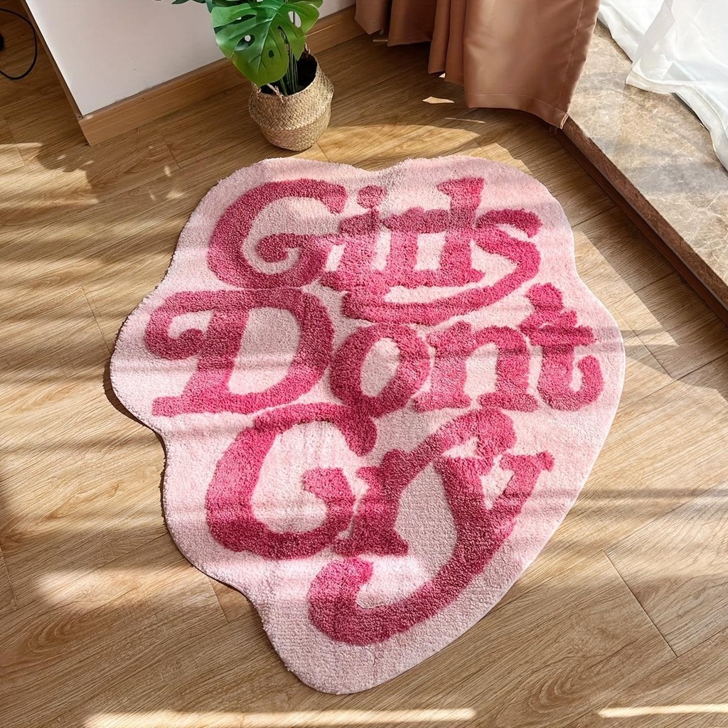 Anti-Slip Shaggy Faux Wool Rug For Bedroom, Living Room, And Carpet ...