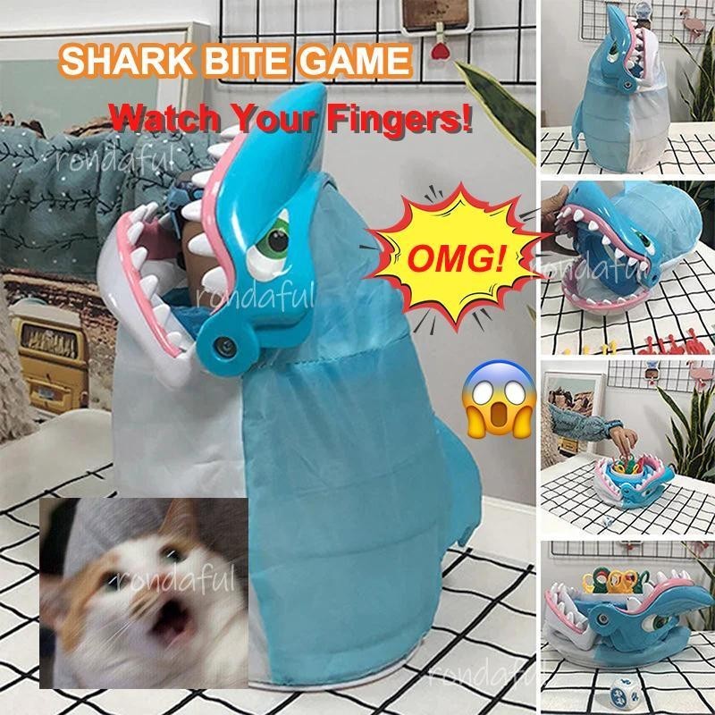 Fish Fercious Shark Bite Game - Watch Your Fingers!For Kids Interactive ...