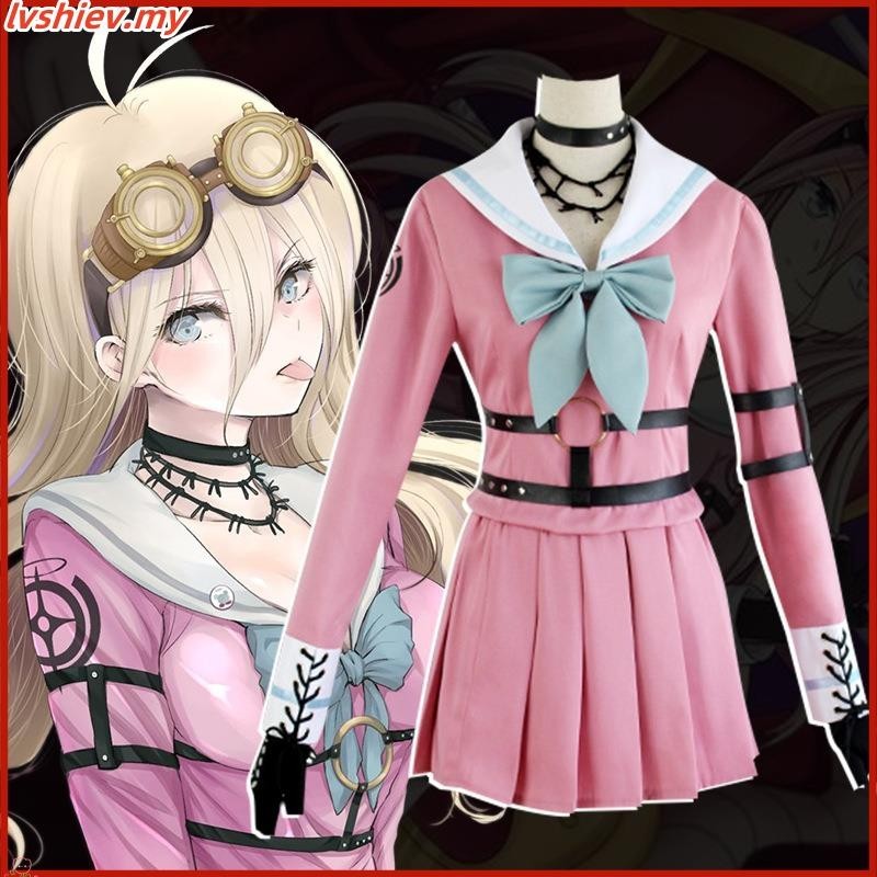 Ready StockAnime DanganRonpa V3 Killing Harmony Iruma Miu Cosplay ...
