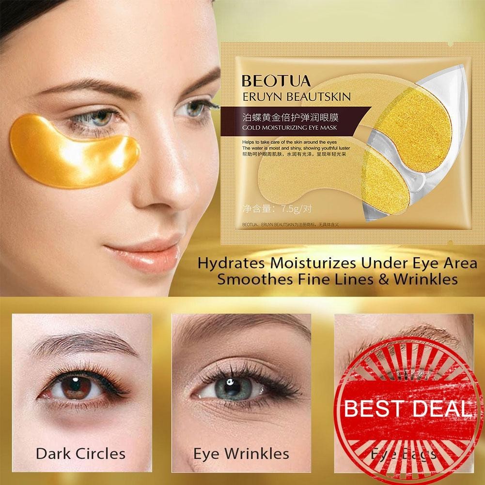 Golden Eye Mask Patches For Nourishing Moisturizing And Smoothing Eye ...