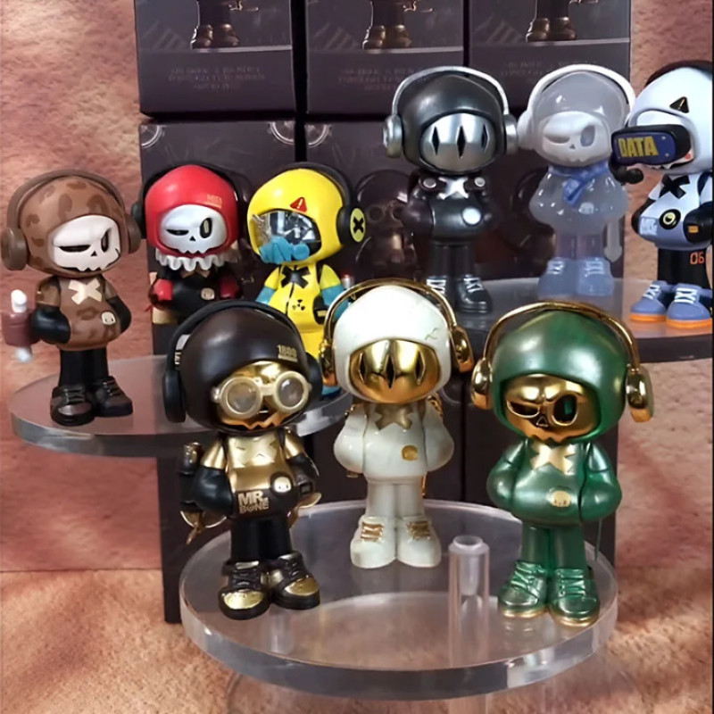 Mr. Bone Times Travel Series Blind Box Mini 2 Generation Surprise Bag ...