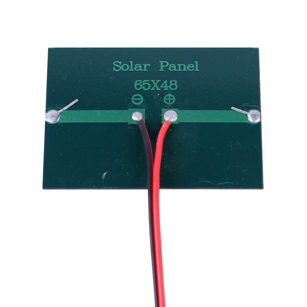 Rain 1pc/2pcs Mini Solar Panel Polycrystalline Silicon 1W 3V 100MA DIY ...
