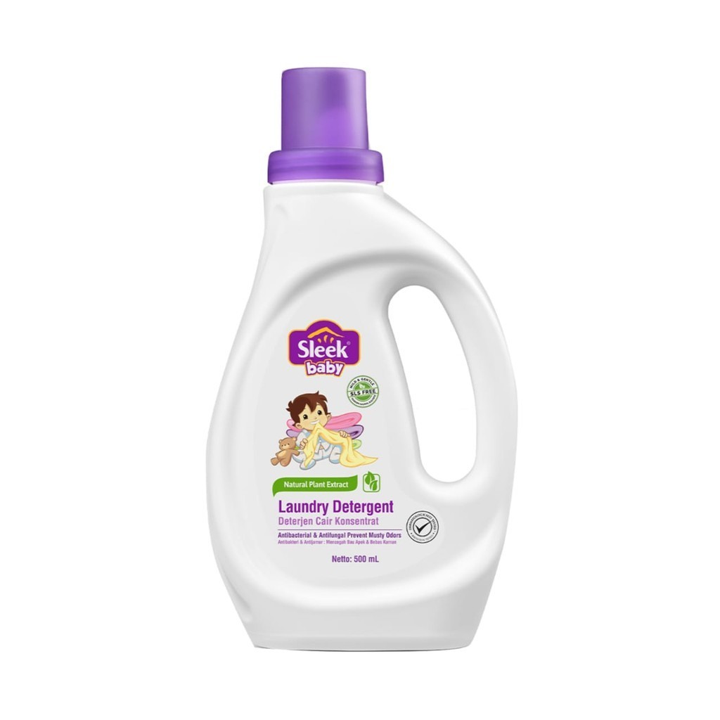Sleek Baby Laundry Detergent 1200ml | Shopee Malaysia