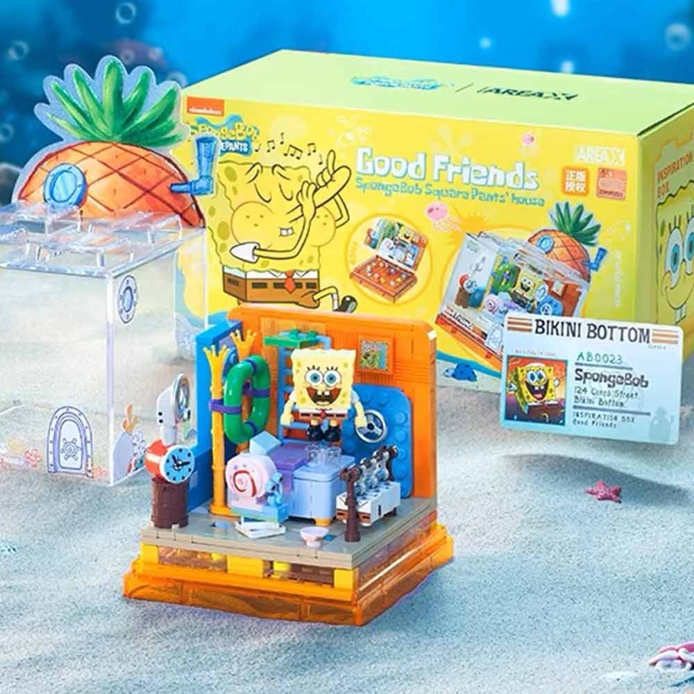 Spongebob Squarepants Building Blocks Patrick Star Krusty Krab ...