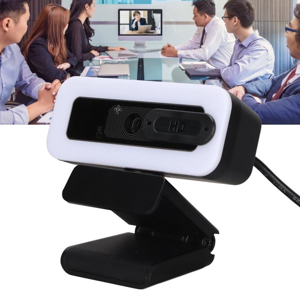 Maib Webcam Inbuilt Mic Web Camera Plug and Play for Desktop Laptop ...
