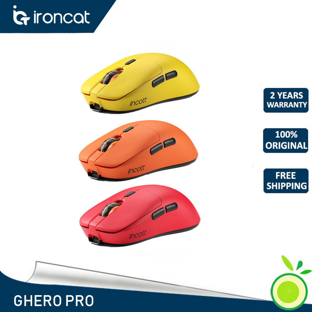 Ironcat GHERO PRO dual-mode mouse supports the 8K gaming wireless mouse ...