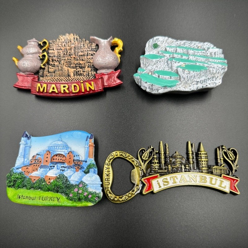 Refrigerator Magnet High-End Turkey Istanbul Refrigerator Magnet City ...