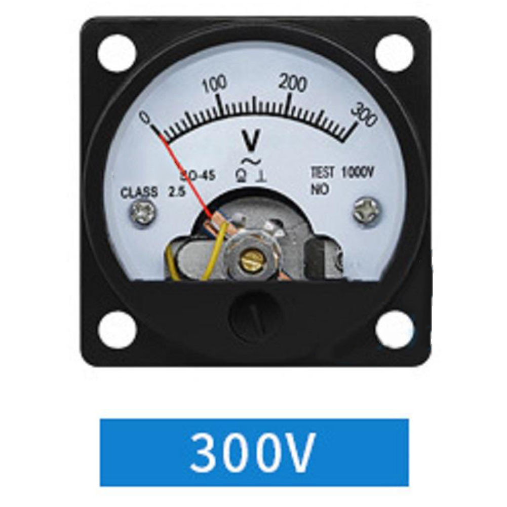 【SEMLL】Analog Voltmeter AC Voltmeter Panel Meter Voltage Meter Ambient ...