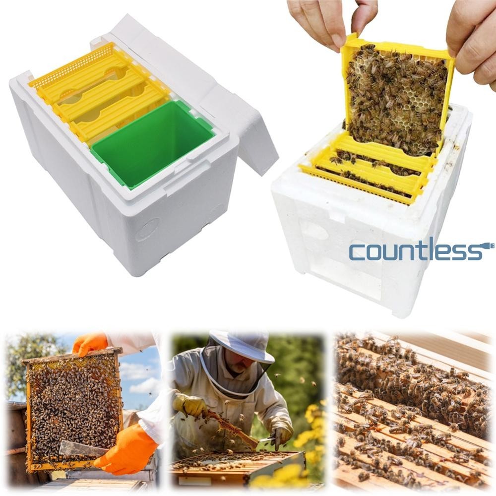 Beekeeping Foam Pollination Boxes Bee Nest Tool Multi-Function Beehive ...