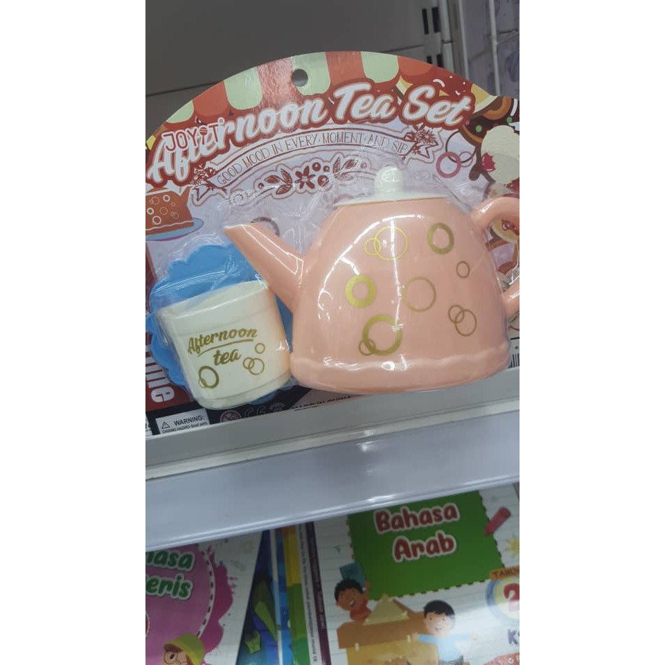TEA SET PRETEND PLAY TOY /AFTERNOON TEA SET TOYS / SET CAWAN TEH MAINAN ...