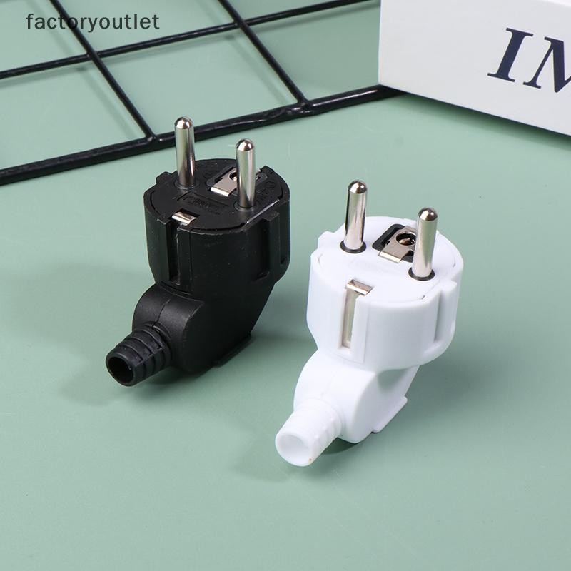 FCMY EU Plug Adapter 16A Flame Retardant Male Replacement AC Outlets ...