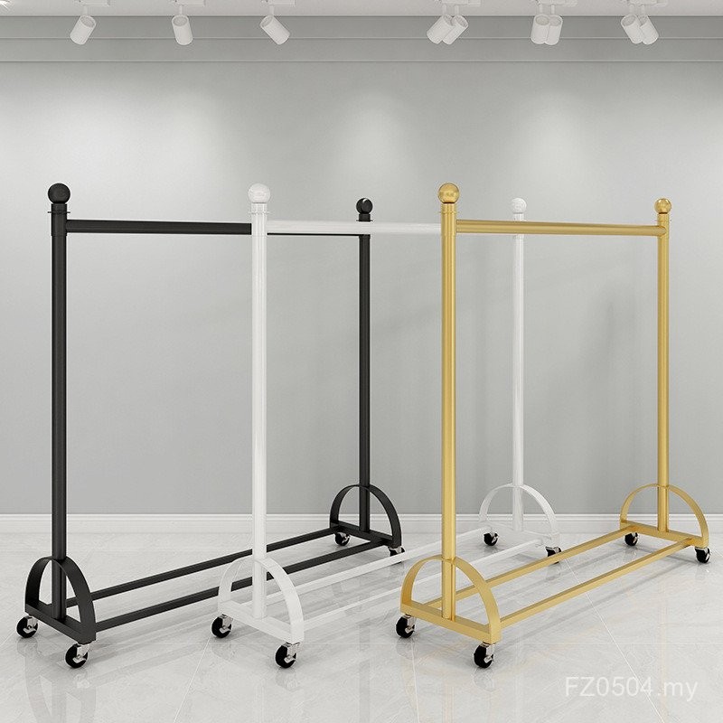 Stall Clothes Hanger Nakajima Hanger Shelf Floor-standing Display Rack ...