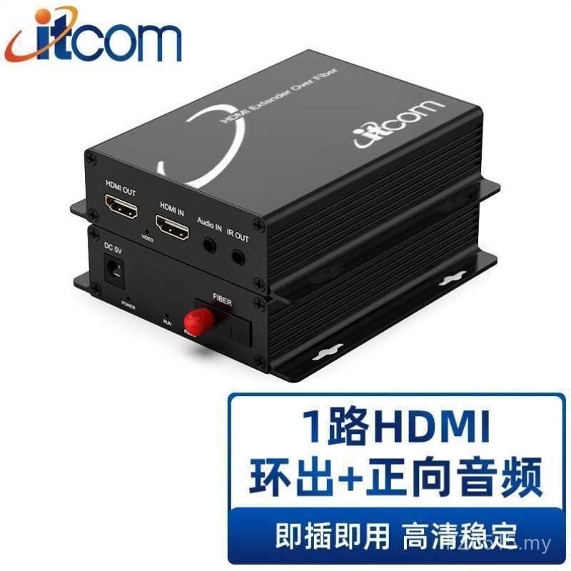 Road comHDMI Positive Optical Fiber HDMI Audio Device Local Extension ...