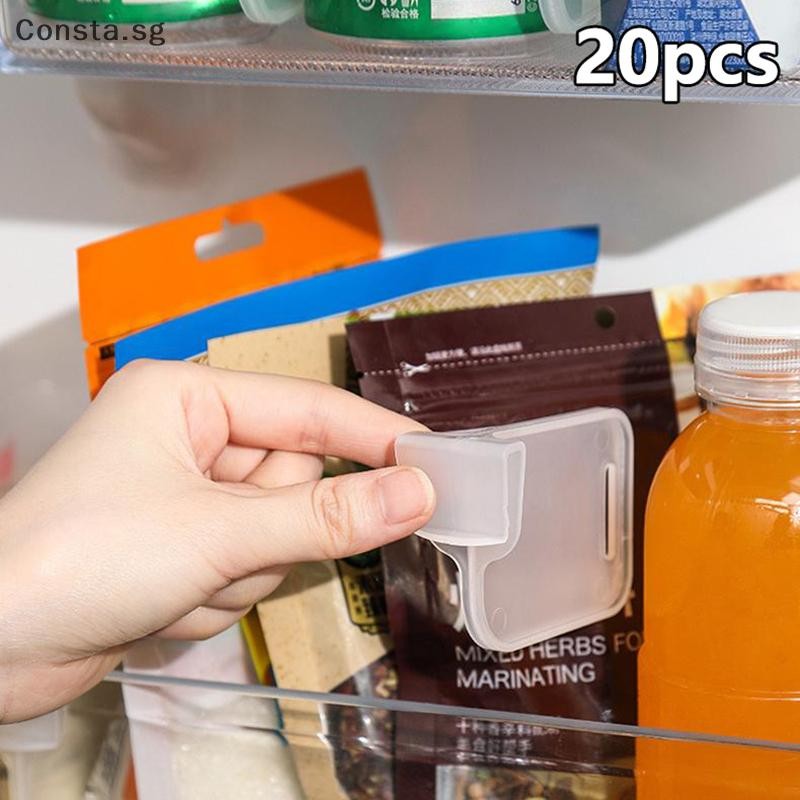 [Cons] 20Pcs Refrigerator Storage Partition Board Plastic Shelf ...
