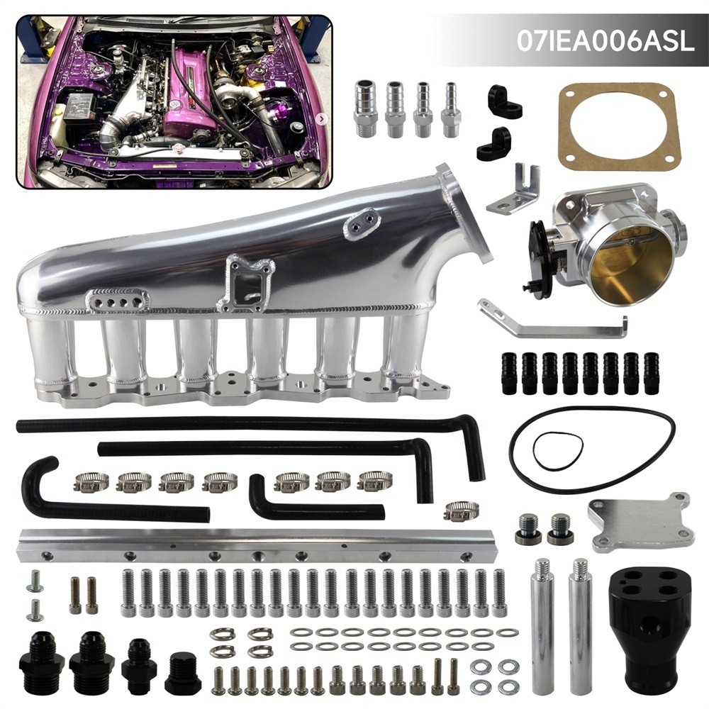 Nissan Skyline R32 RB20DET High-Performance Intake Manifold & Fuel Rail ...