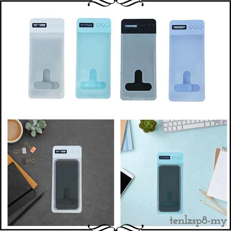 [Tenlzsp8] Timed Lock Box Organizer Phone Lock Box with Timer for Table ...