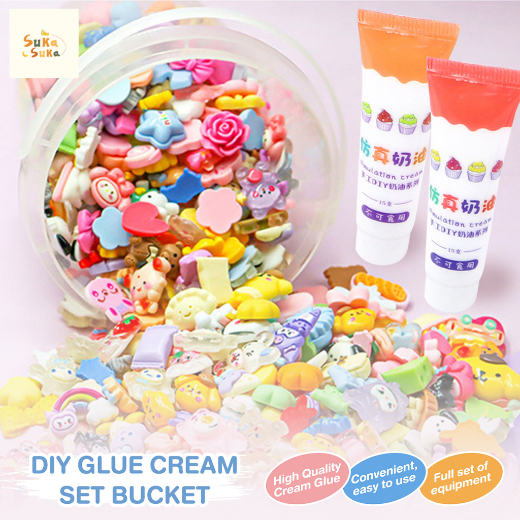 DIY Guka Accessories Cream Glue Material Package Gooka Set Cuckoo Card ...
