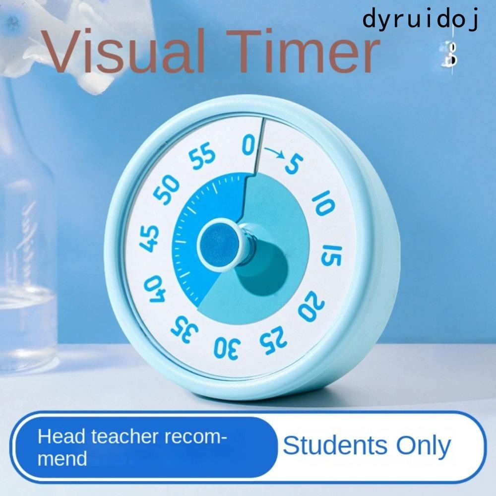 DYRUIDOJ Visual Timer, Self-discipline Time Manager Kitchen Timer Reminder, Multifunctional 60 ...