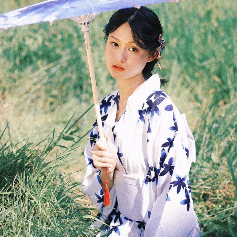 ️ 2025 Japanese kimono Yukata cosplay pakaian fotografi 和服 Divine ...