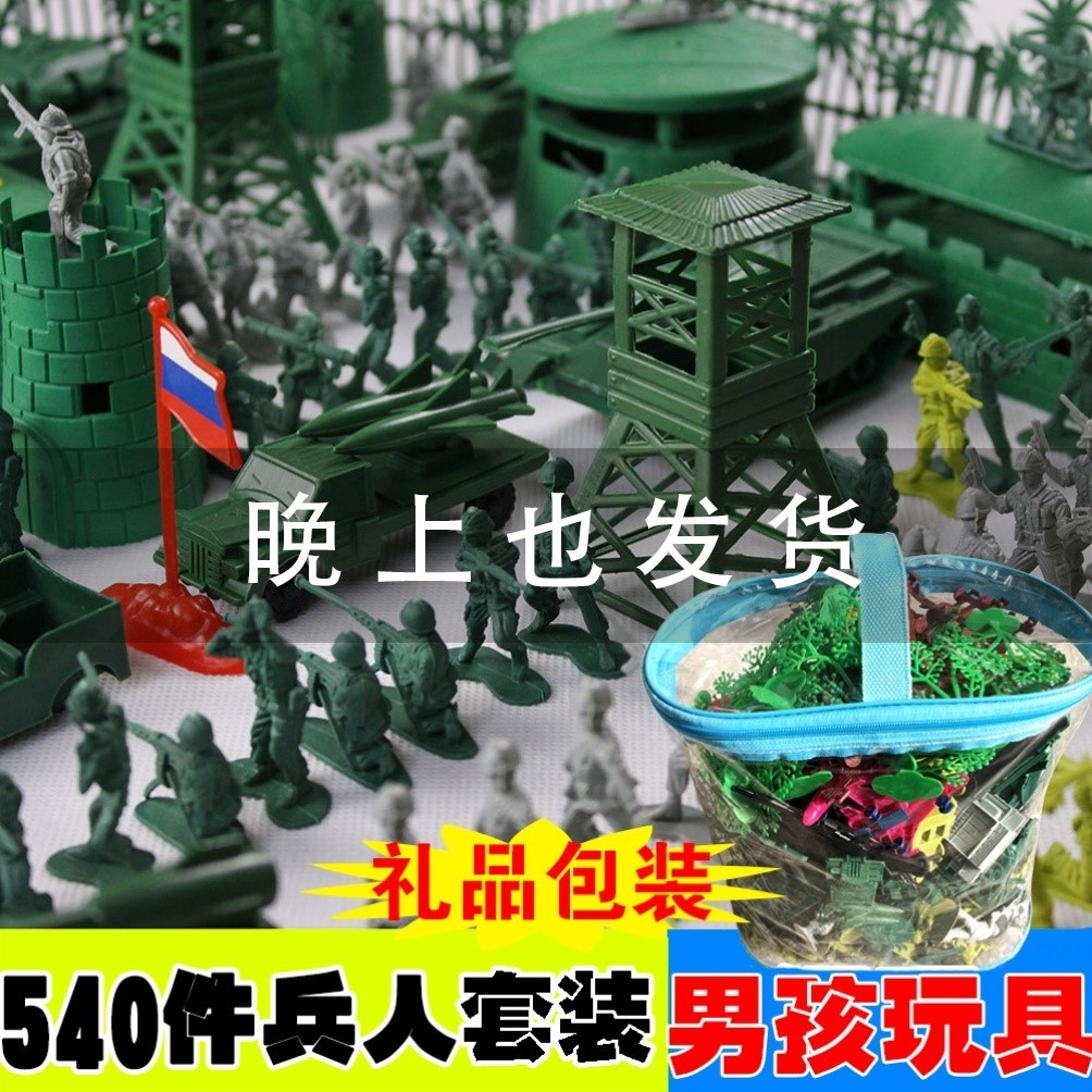 Model Miniatur Mainan Askar Askar Kecil Action Figure Medan Perang ...