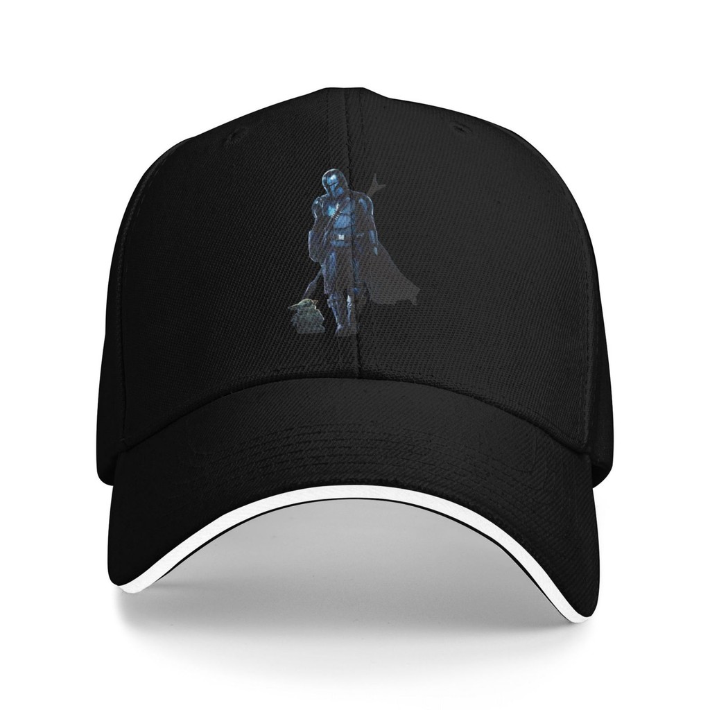 The Mandalorian And Baby Yoda Fashion Diy Newest Baseball Cap | Shopee ...