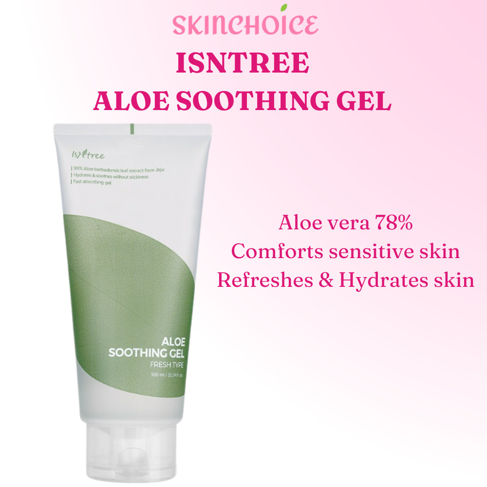 ISNTREE ALOE VERA SOOTHING GEL 150ml Gel Moisturizer Aloe Vera Gel ...