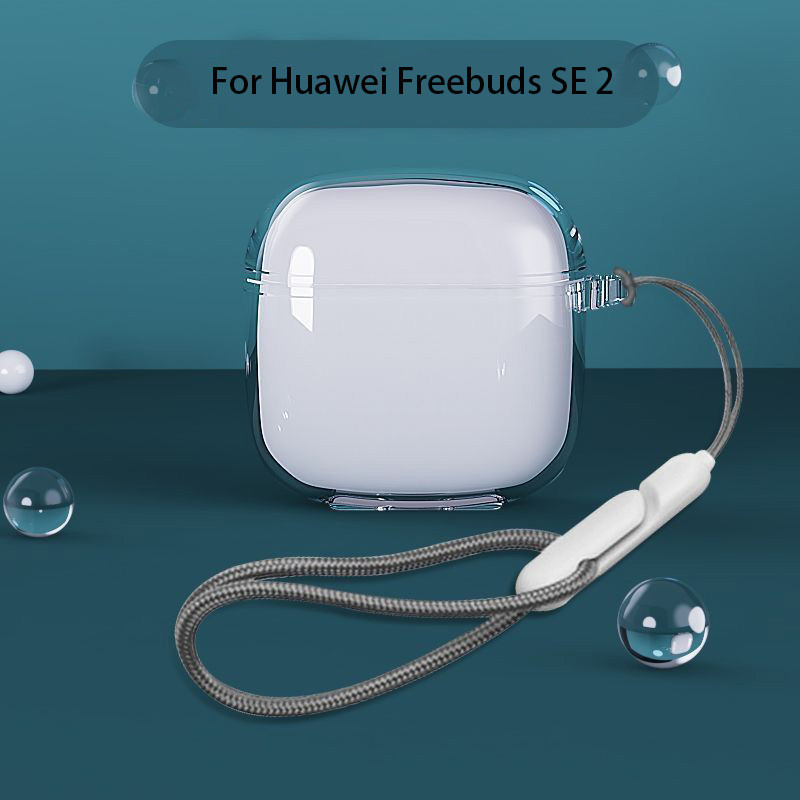 For Huawei Freebuds SE2 SE3 Earphone Cover Solid Color Transparent ...