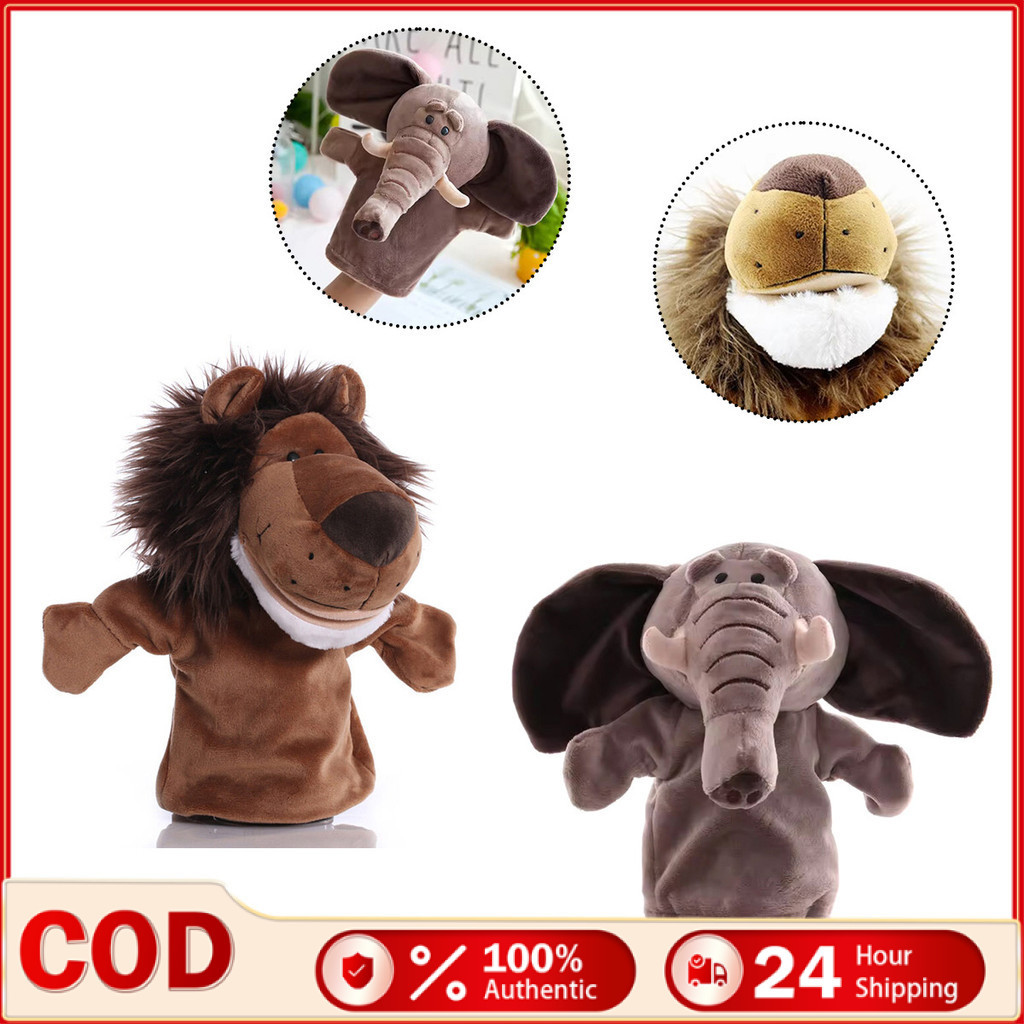 Adorable Baby Animals Hand Puppet 5 Types Fairy Tale puppet Toys For ...