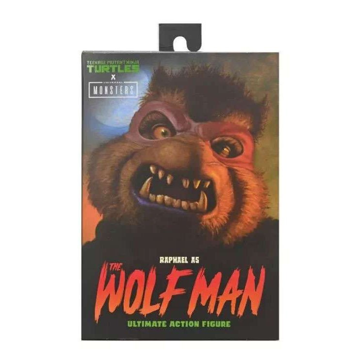 Neca 54300 Ninja Turtles Universal Monster Raphael Werewolf Turtle 23cm ...