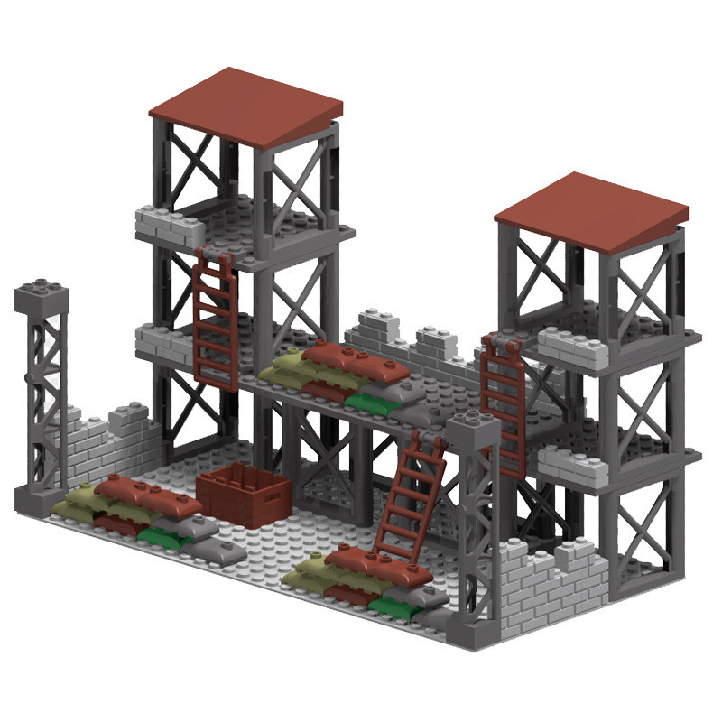 The military scene is matched with the military assembly blocks of the ...