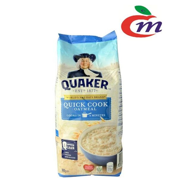 Quaker Quick Cook Oatmeal 800g | Shopee Malaysia