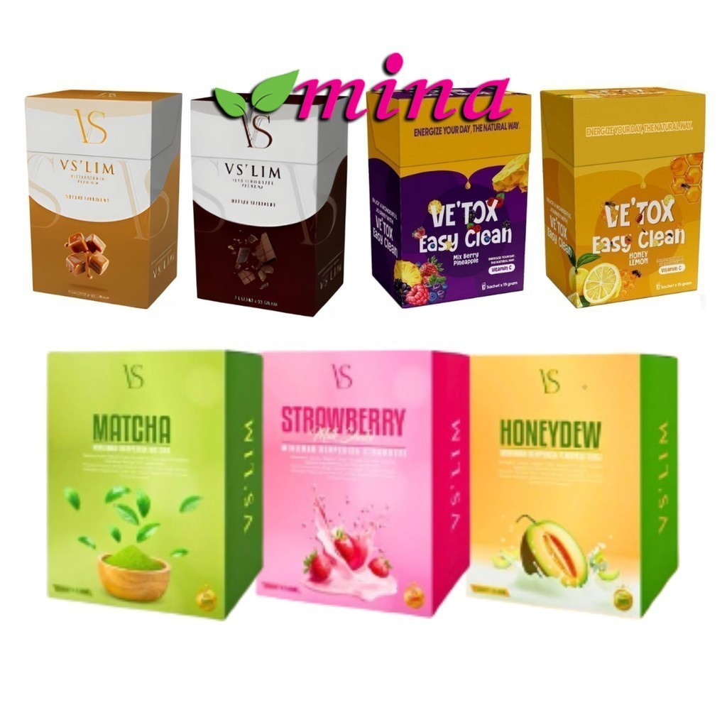 VSLIM VETOX 7s #M Dark Chocolate Butterscotch Pineapple Honeydew Matcha ...