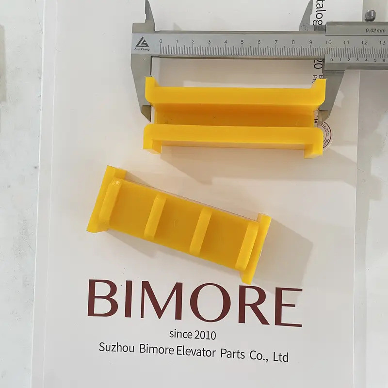 Elevator Counterweight Guide Shoe Insert L100mm Groove Width 10mm&16mm ...