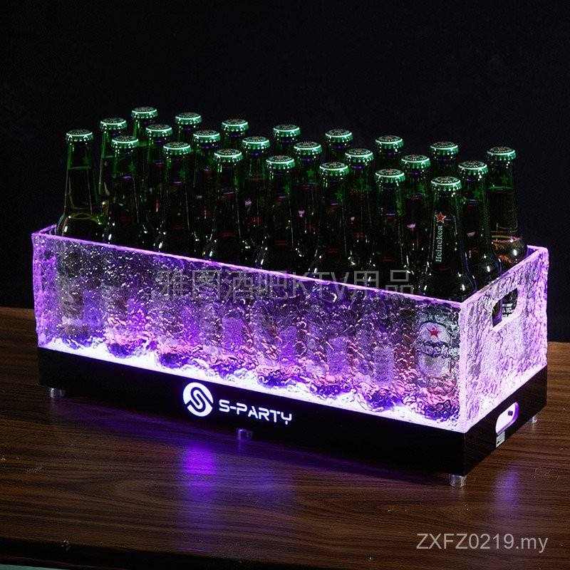 Luminous Soda Beer Frame Beer Box Refrigerator Champagne Barrel led ...