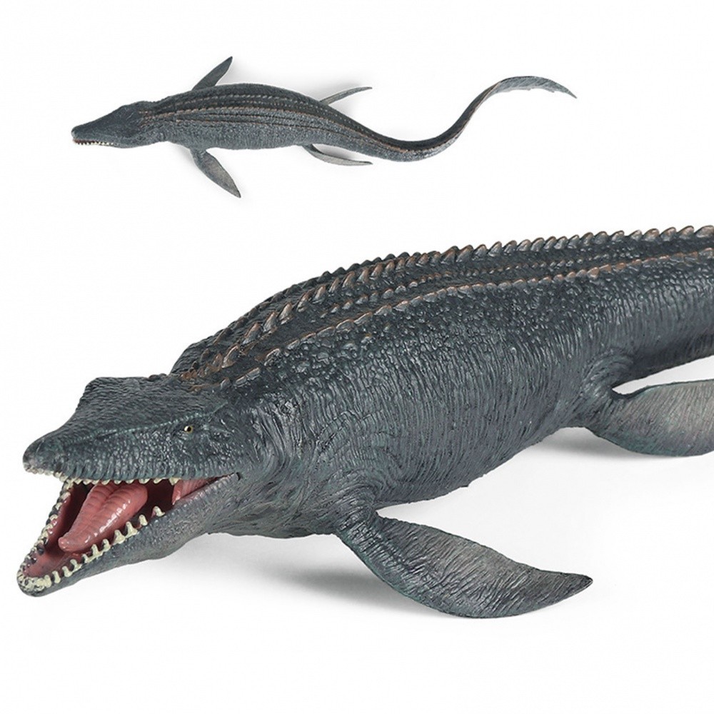 DINOSAUR MODEL REALISTIC FIGURES LIFELIKE MOSASAURUS DINOSAUR MODEL TOY ...