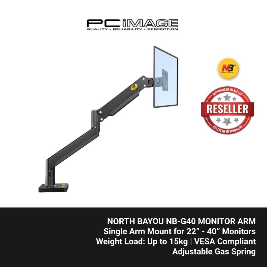 NB NORTH BAYOU G40 MONITOR MOUNT FOR 22"-40" , UP TO 15KG | Shopee Malaysia