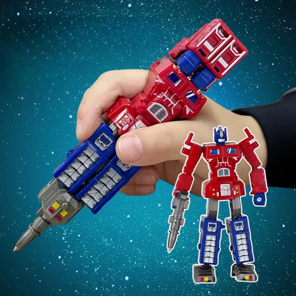 Creative Robot Transforming Toy Pen Student Boy Funny Neutral Pens ...