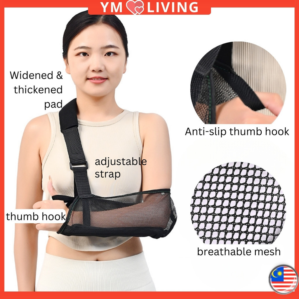 Forearm Fracture Sling Adult Kids Arm Dislocation Adjustable Strap ...