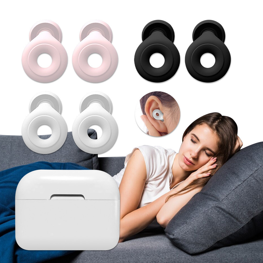 Ear Plug for Sleeping Anti-Noise Earplugs Soft Hearing Protection Quiet ...