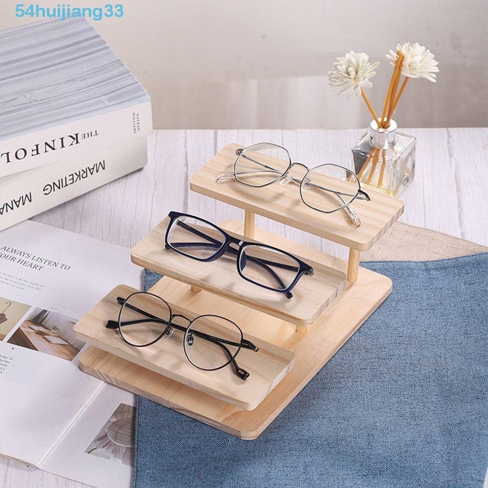 HUIJIANG Glasses Display Rack Stand Container Removable Shop Eyewear ...