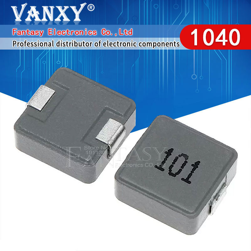 10pcs SMD Power Inductors 1040 1UH 1.5UH 2.2UH 3.3UH 4.7UH 6.8UH 10UH ...