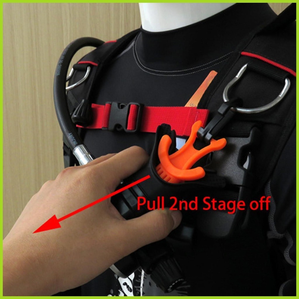 Scuba Dive Mouthpiece Holder Ergonomic Scuba Diving Octopus Holder ...