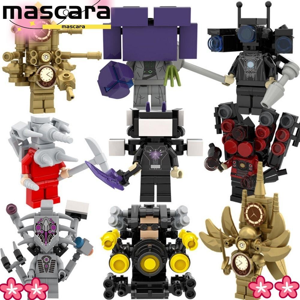 1Pcs Skibidi Toilet Figure, TvMan Plus Titan Cameraman Anime Block Toy ...