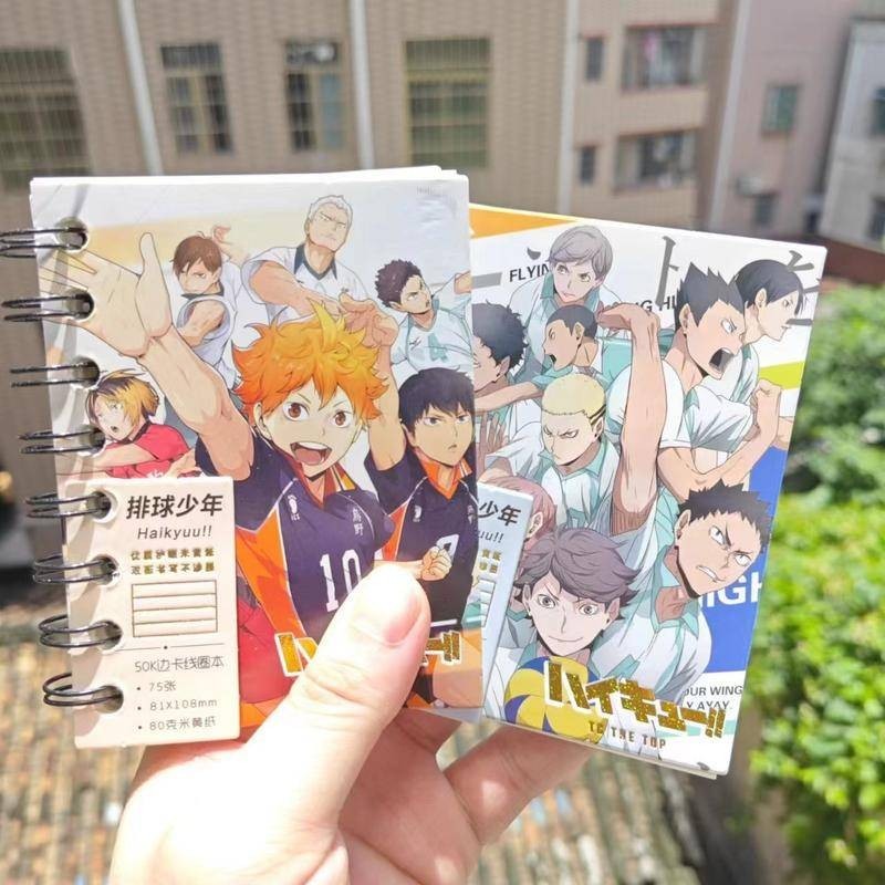 Haikyuu A7 Daily Weekly Monthly Planner Notebook Shoyo Hinata Oikawa ...