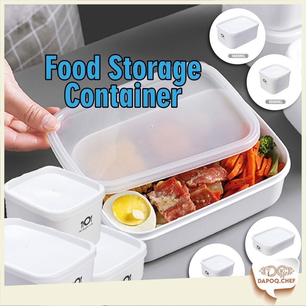 DC Storage Food Container Box Microwave Freezer Safe for Kids Home ...