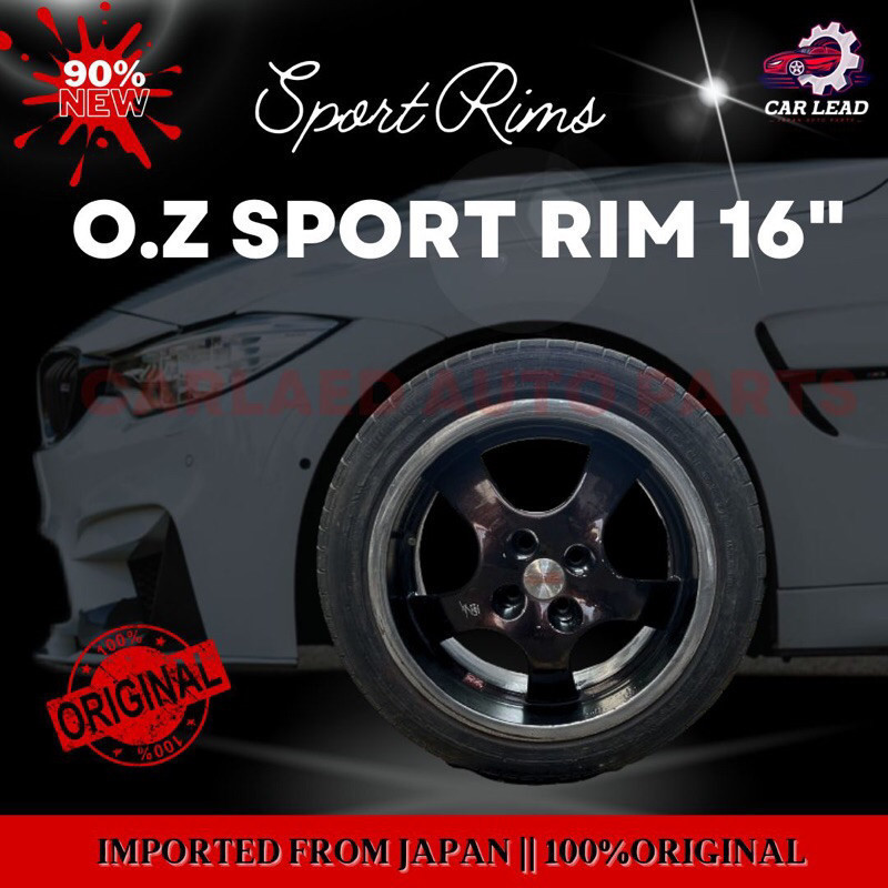 🇯🇵🇯🇵ORIGINAL O.Z RACING RIM 16 INCH FROM JAPAN | Shopee Malaysia