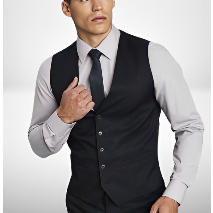 Vest Jas Men Blazer Vest Formal Adult Slim Fit Jas Casual Cool Formal ...