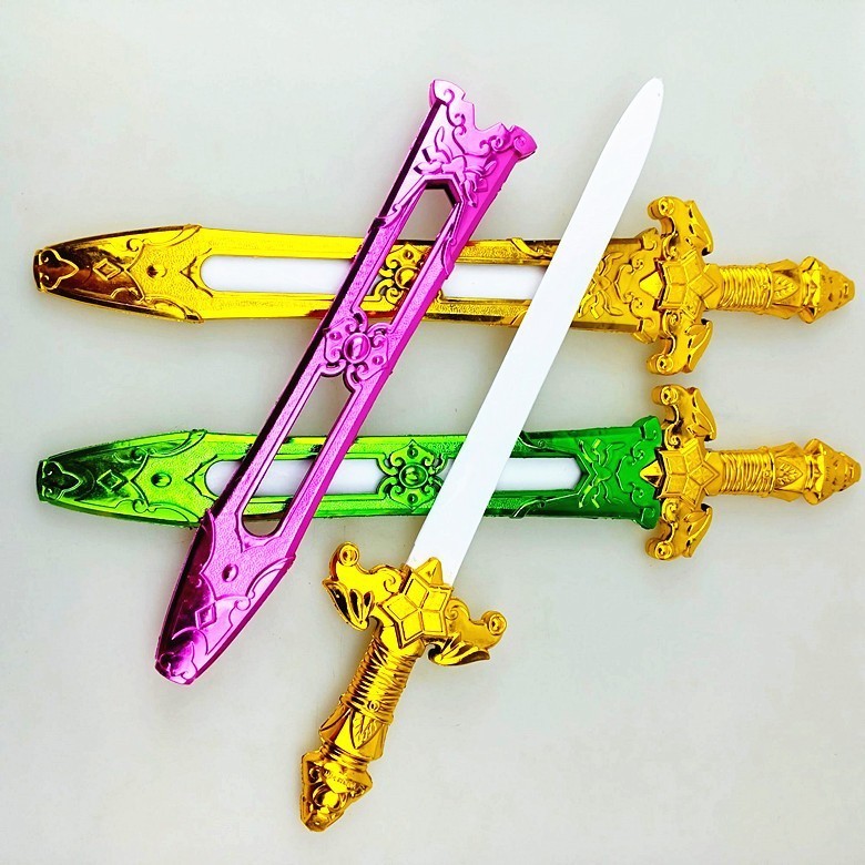 Mainan kanak kanak pedang plastik Bersarung Toy Sword 36cm / Keris ...