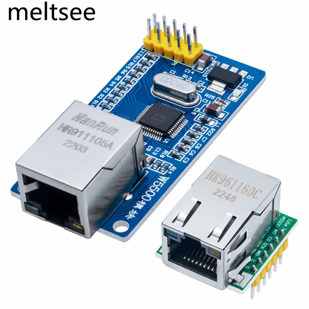 USR-ES1 W5500 Ethernet Network Module Hardware SPI to LAN/ Ethernet TCP / IP 51 / STM32 ...